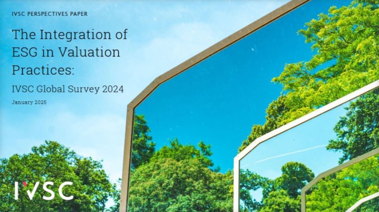 The IVSC has published the Perspectives Paper: The Integration of ESG ...
